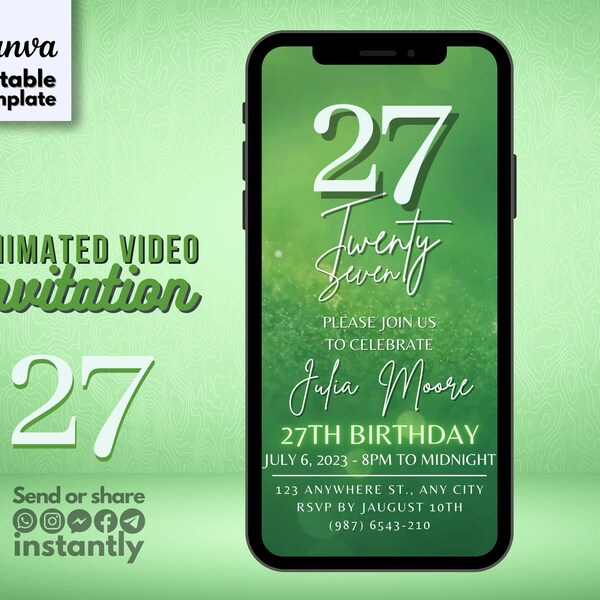 27th Birthday - Etsy