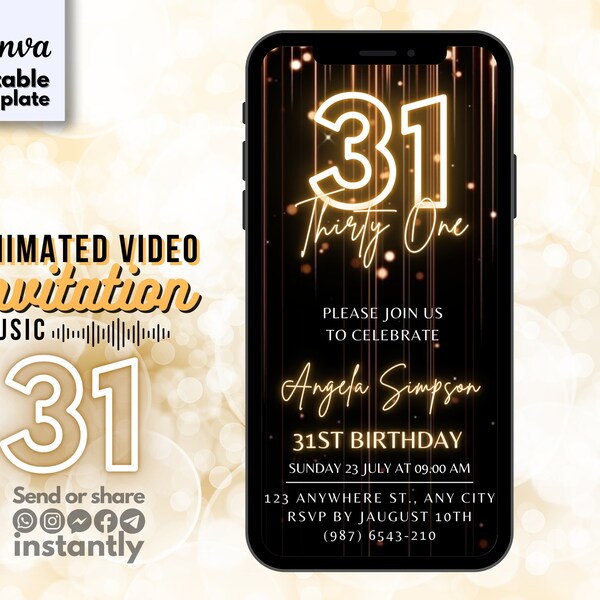 31st Birthday - Etsy