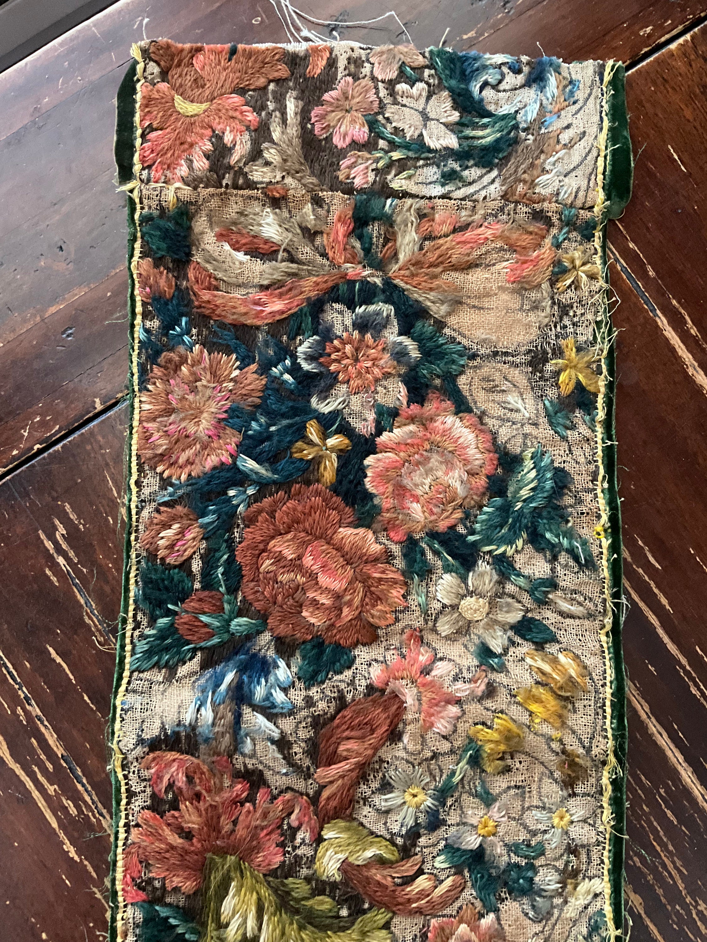 17th C. Italian Wool Embroidery - Etsy