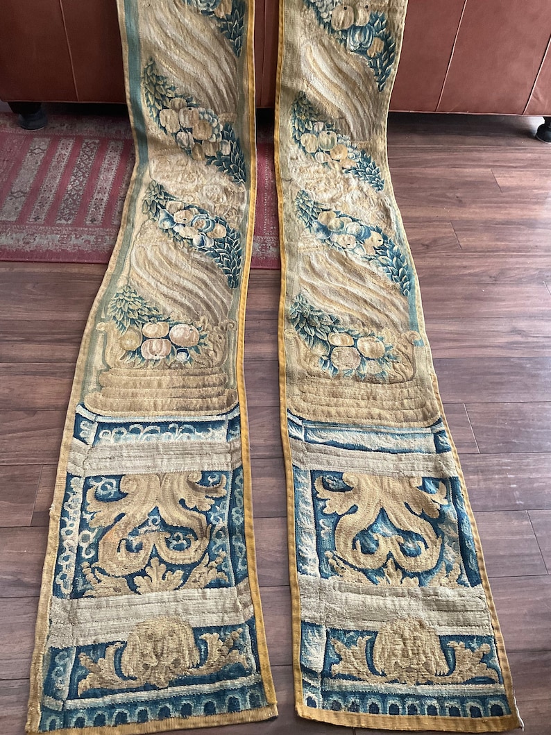 Pair 18th Century Flemish Tapestry - Etsy