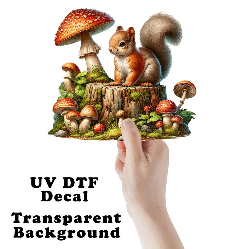 Squirrel Mushrooms - Etsy