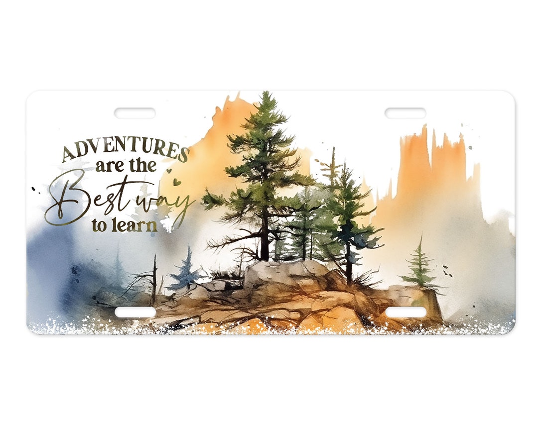 Vanity Front License Plate Adventures Are Best Way to Learn Aluminum ...