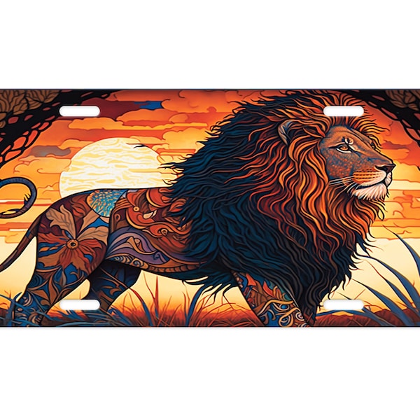 Lion King License Plate - Etsy