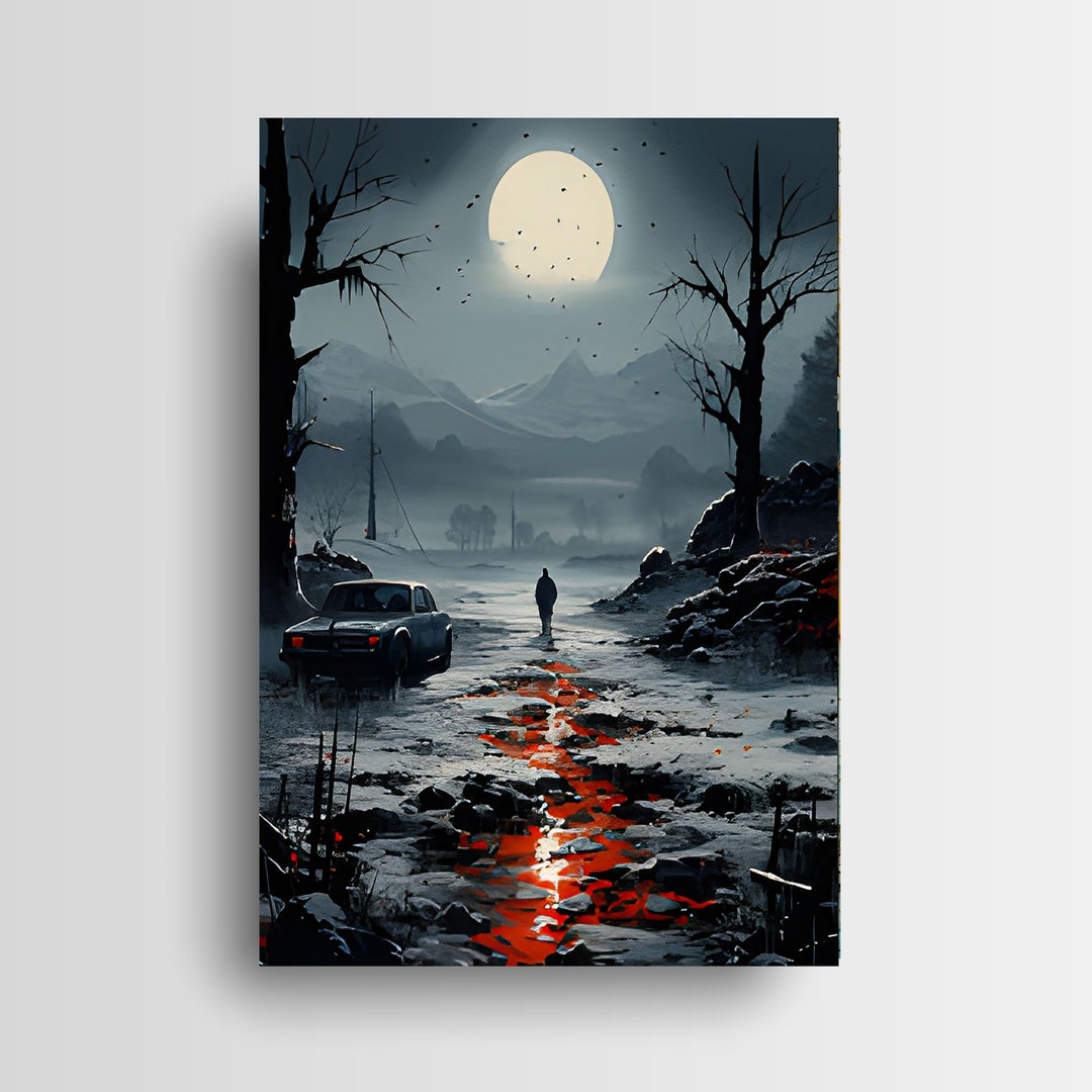 11x14 Film Noir Wall Art Canvas Print - Etsy