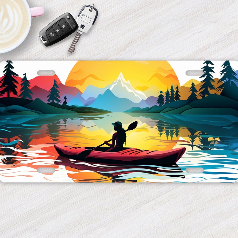 Kayak License License Plate - Etsy