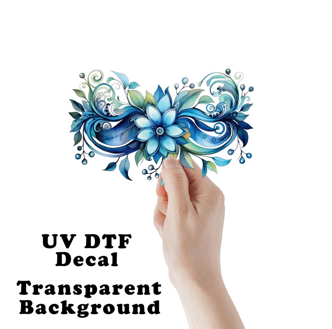 Teal Swag Clear Sticker / Decal UV DTF Sticker Transparent Choose Size ...