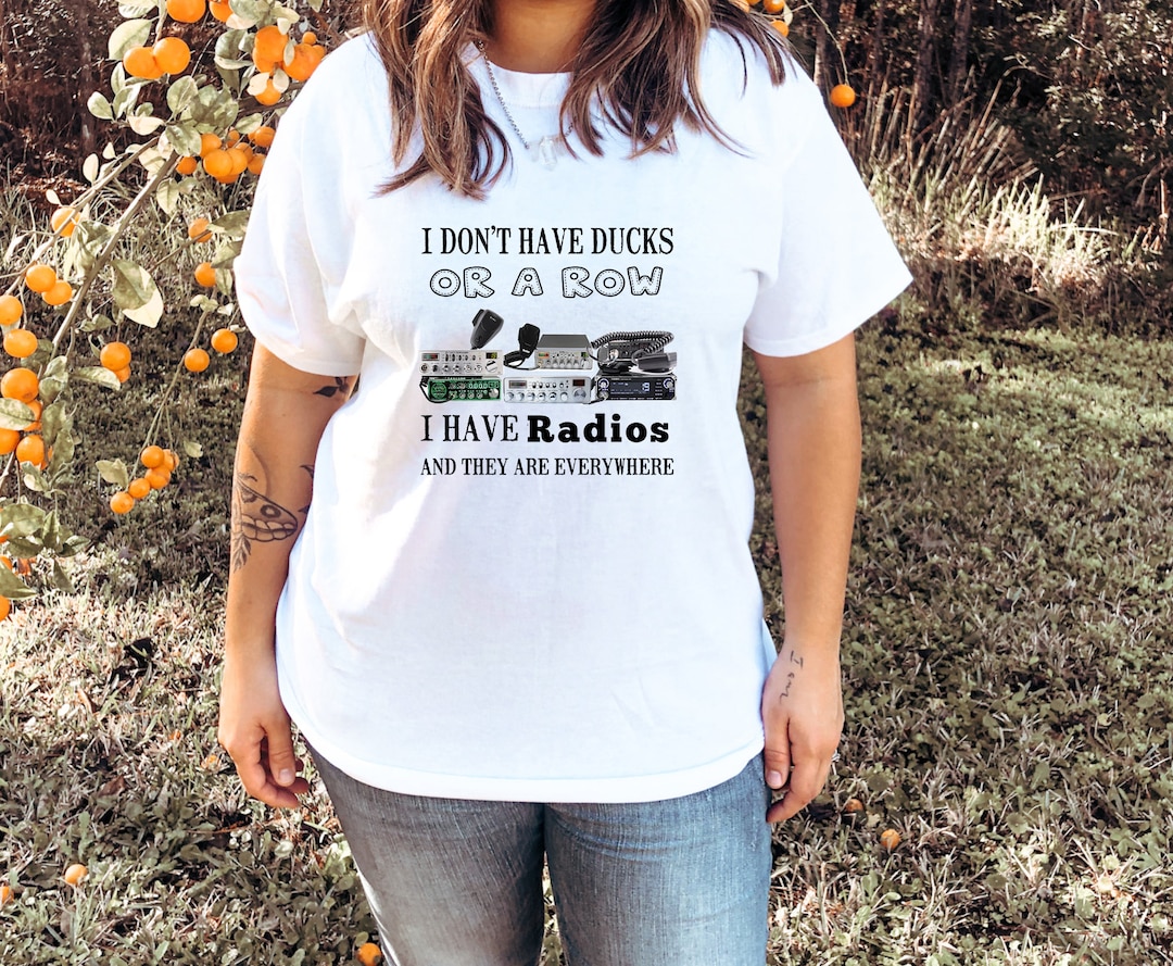 Radios Everywhere, CB Radio T Shirt, Tshirt, Graphic T's 100% Cotton ...
