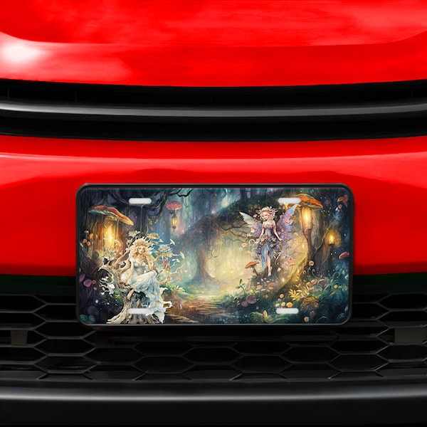 Front License Plate Forest - Etsy