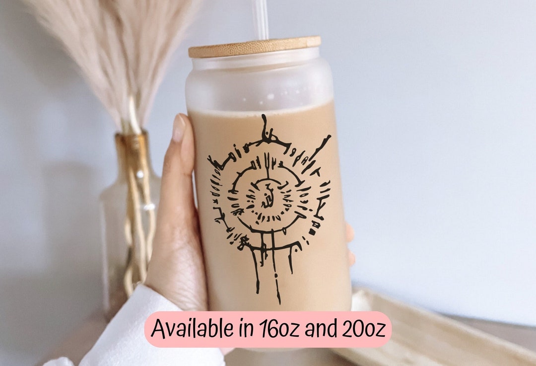 Video Game Libbey Glass Can Gift for Gamers, Clear Frosted Tumbler ...