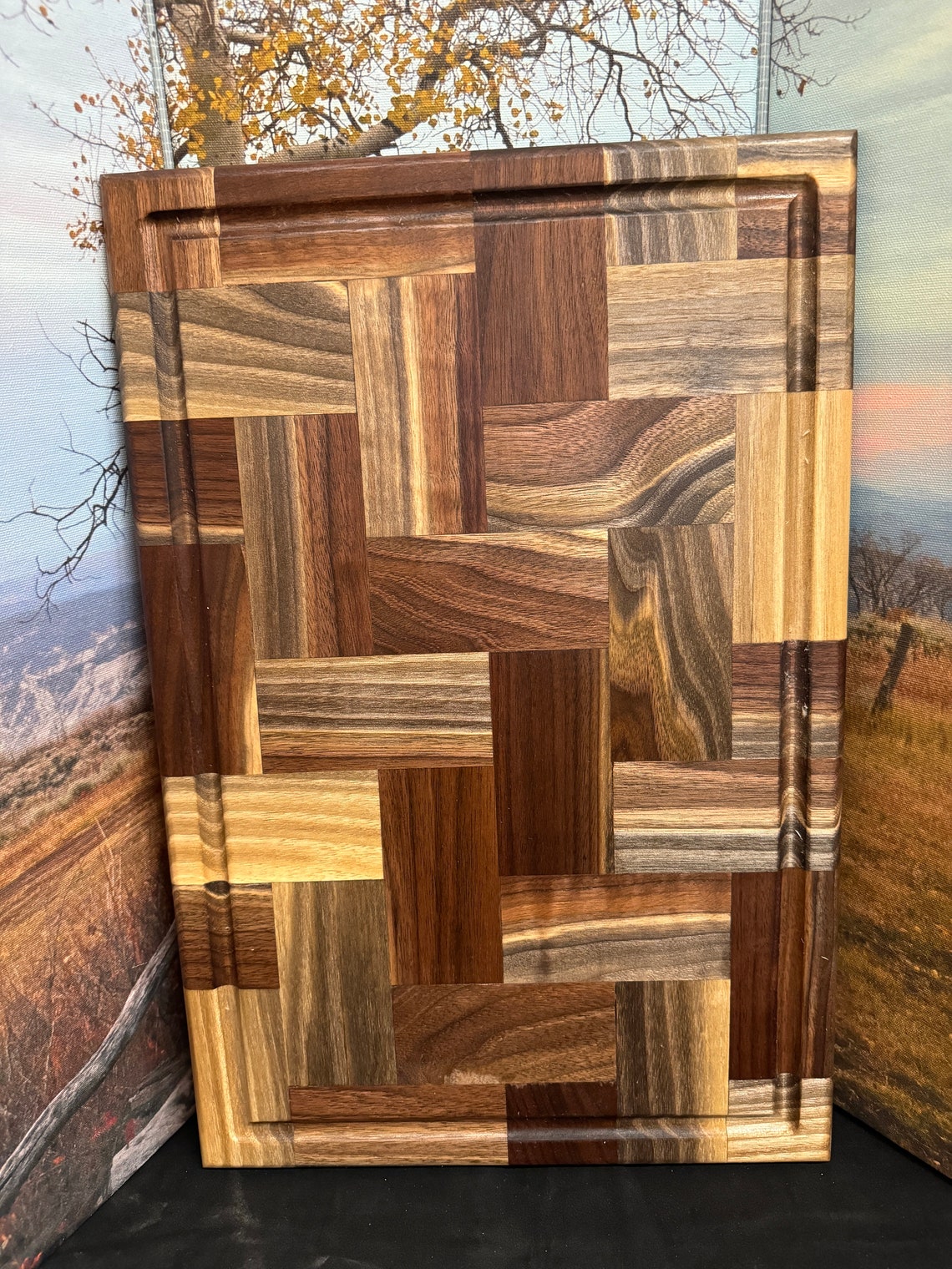 Alternating Bricks Charcuterie/cutting Board - Etsy