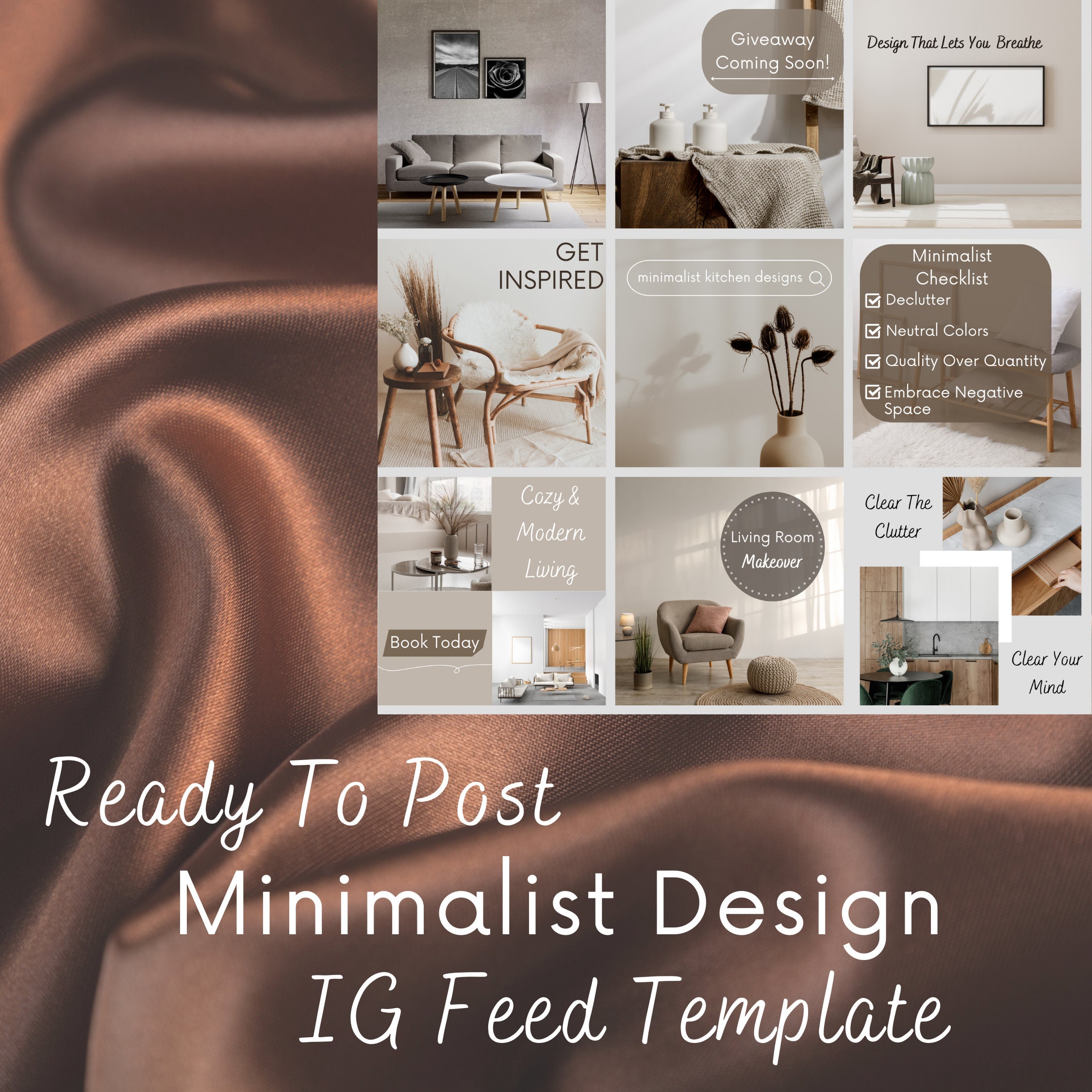 Instagram Post Templates Interior Design Instagram Story Template ...