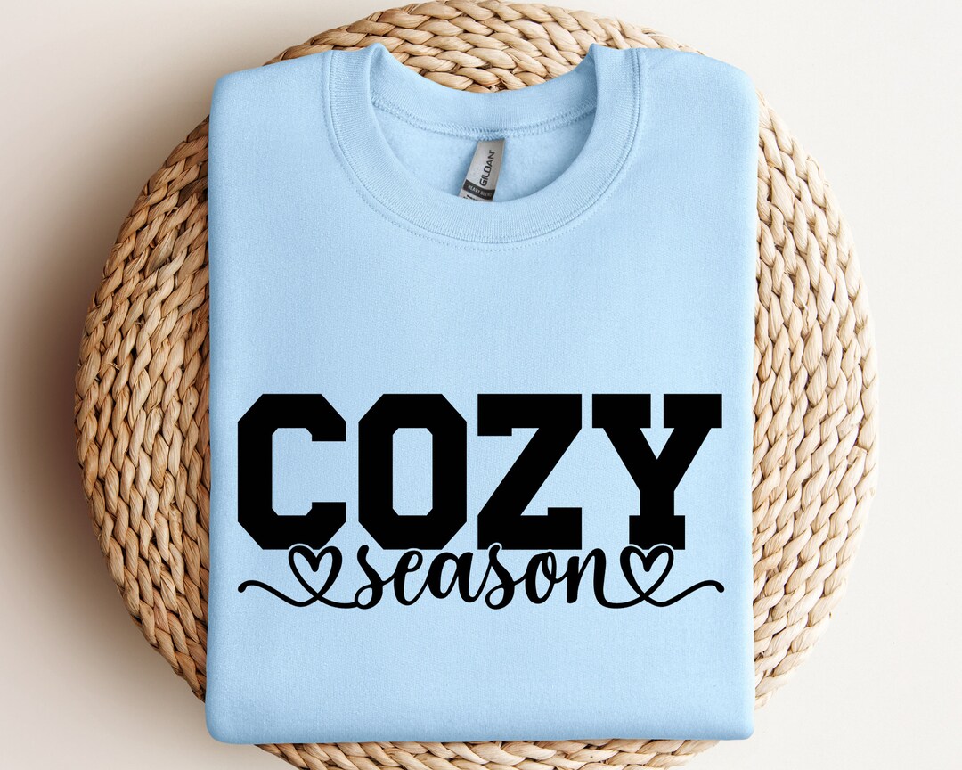 Cozy Season SVG Get Cozy Svg Cozy Season Png Fall - Etsy