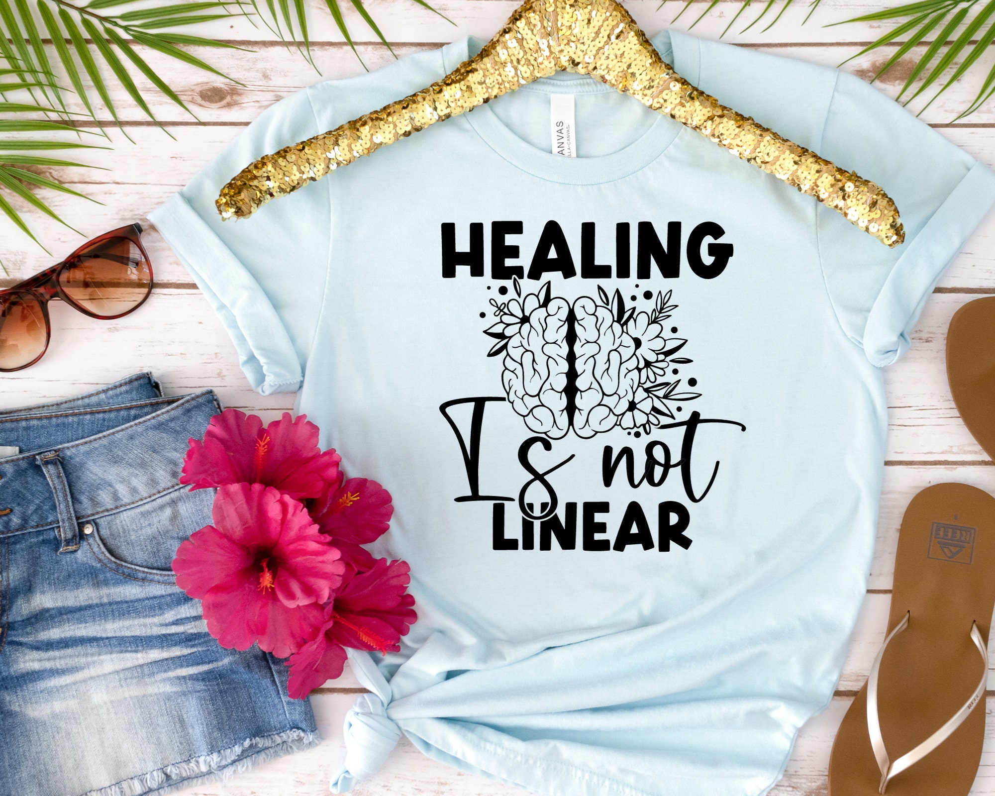 Healing is Not Linear Svgmental Health Positive SVG - Etsy