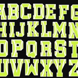 Tennis Ball Team Numbers Letter Font Alphabet SVG, Tennis Svg, Tennis ...