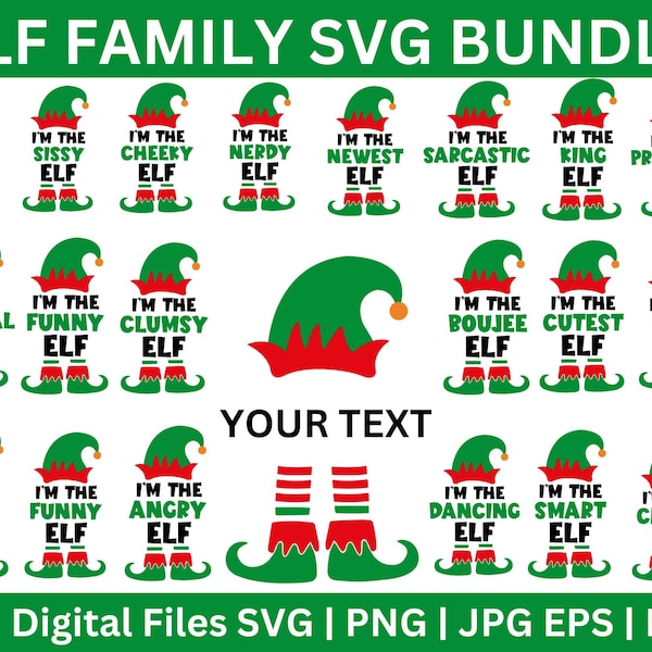 Elf Svg - Etsy