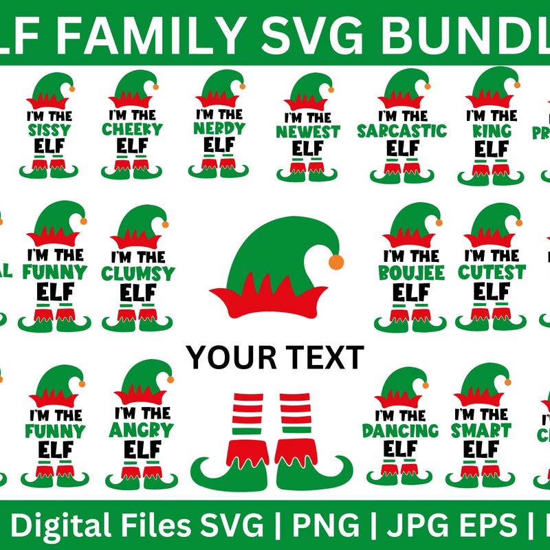 Elf Svg - Etsy