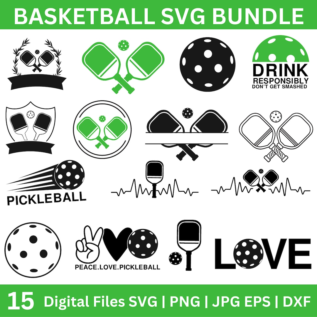 Pickleball SVG Bundle, Pickleball SVG, Pickleball Mom SVG, Funny ...