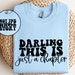 Darling This is Just A Chapter Svg Bundle, This is Just a Chapter Not ...