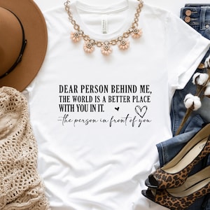Dear Person Behind Me SVG Bundle, Person Behind Me Svg, Kindness Svg ...