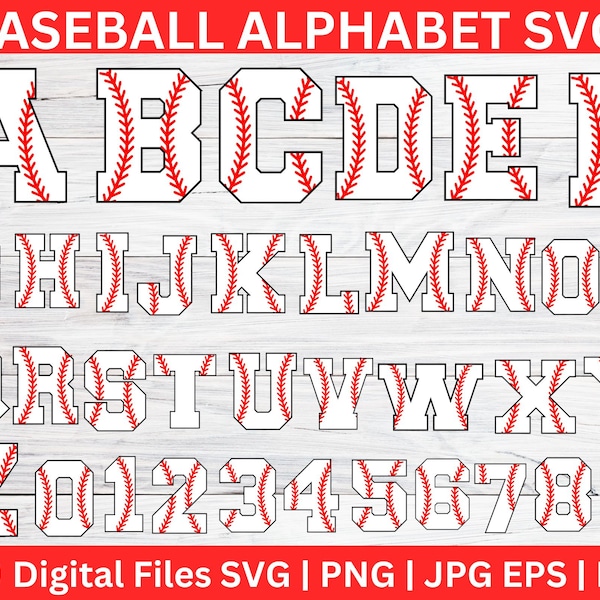 Baseball Stitches - Etsy