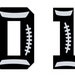 Football Player Numbers Svg Bundle, Football Number Font, Football Svg ...
