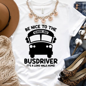 School Bus Driver Svg Bundle, Bus Driver Svg, Bus Driver Shirt Svg ...