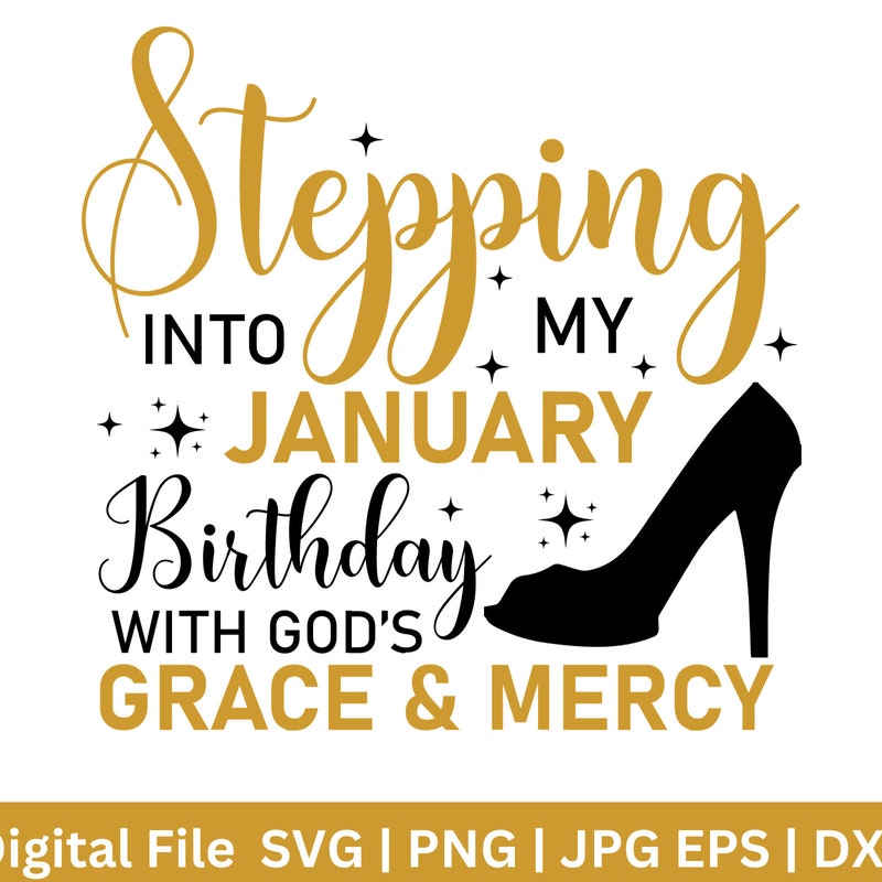 January Girl Svg - Etsy