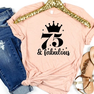 75th Birthday SVG Bundle,75 and Fabulous Svg, Hello Seventy Five Svg ...