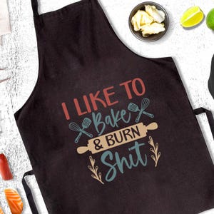 Kitchen Apron Svg Bundle, Kitchen Apron SVG, Apron Quotes Bundle, Funny ...