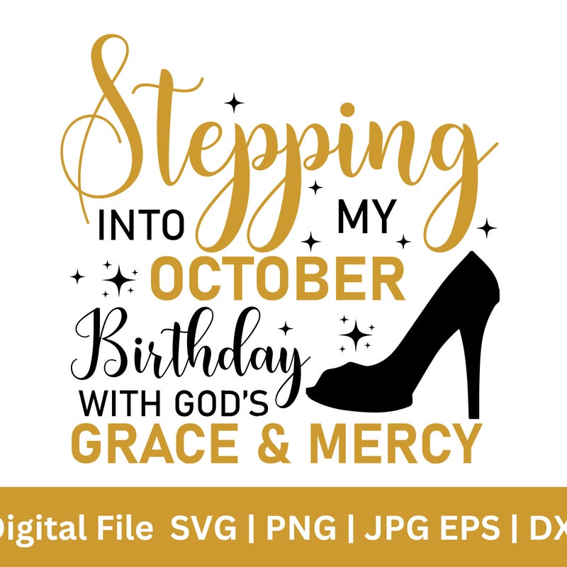 October Birthday Clip Art - Etsy