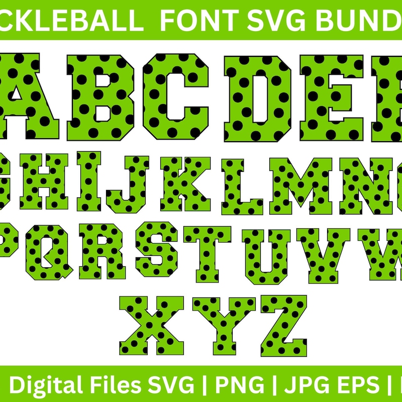 Pickle Font - Etsy