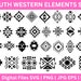 Southwestern Elements Svg Bundle, Aztec Design Bundle, Native American ...