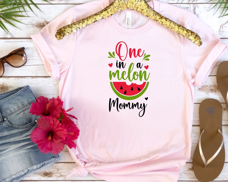 15one in a Melon Birthday Svg, Family Matching Watermelon Birthday ...