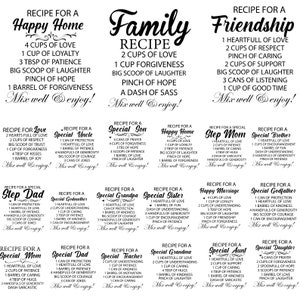 Family Recipe Svg Bundle, Marriage Charcuterie Board Svg, Funny Kitchen ...