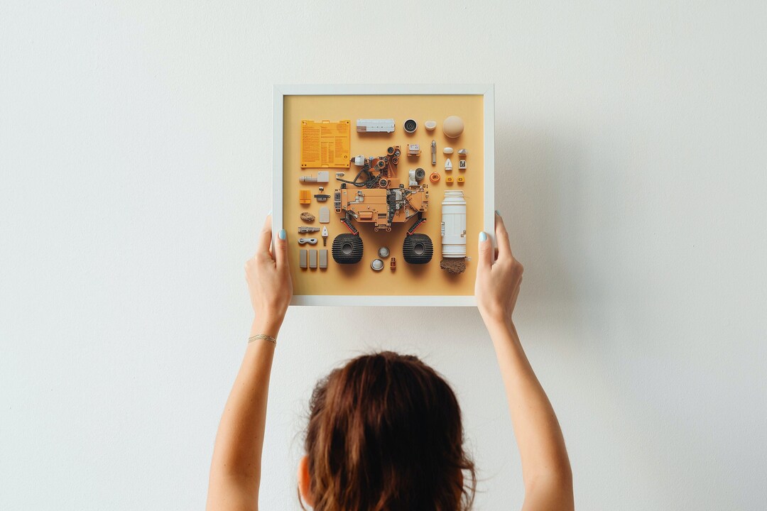 Lost Technology Exploded View Wall Art No. 23 the Rover - Alt NASA ...