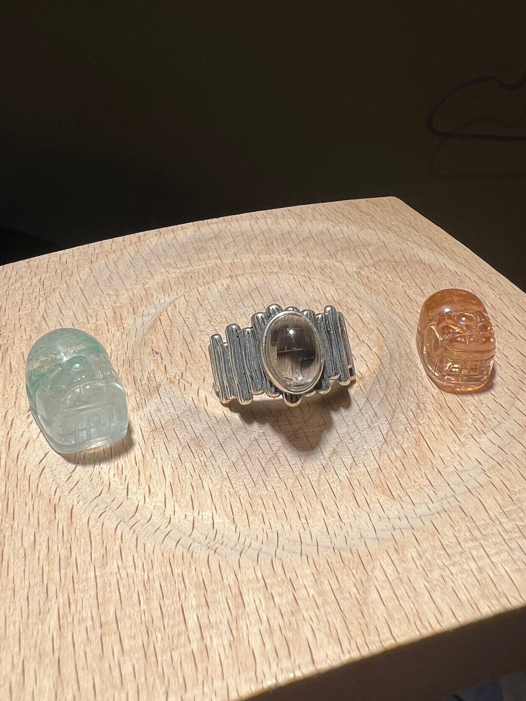 Inclusion Quartz Ring - Etsy