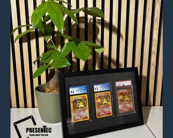 Rahmen PSA, CGC BGS Pokemon Sport Karten Holz Case Display Sammelkarten ...