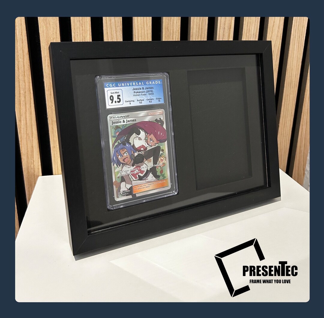 Frame PSA, CGC, BGS Pokemon Sport Cards Wooden Case Display Trading ...