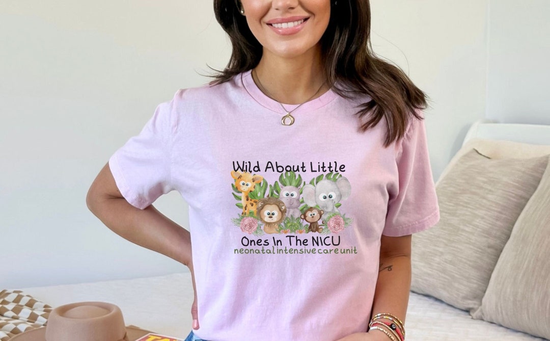 Cute Nicu Squad T-shirt, Wild Ones NICU Tshirt, Nicu Squad Tee, Nicu ...