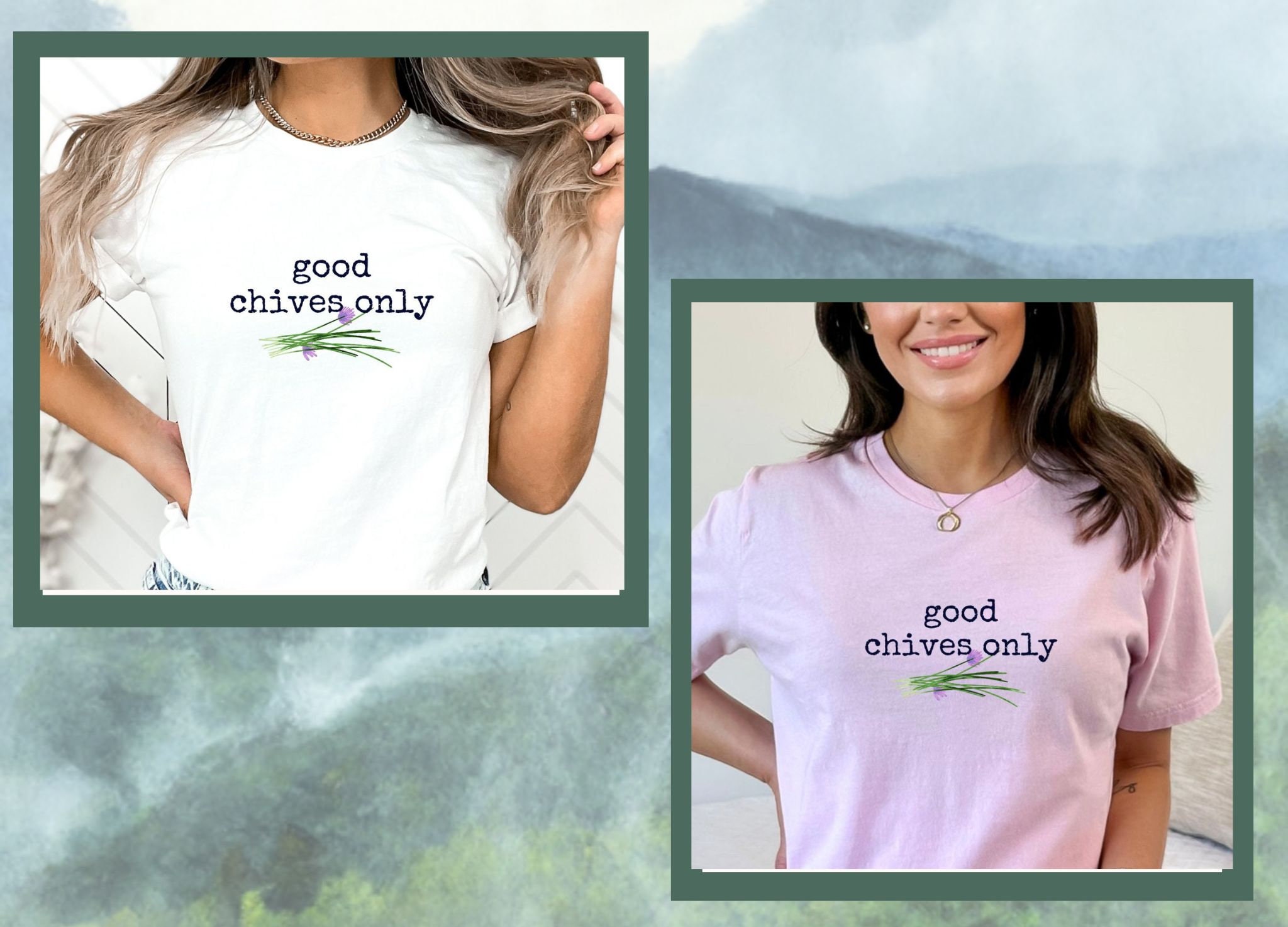 Good Chives Only Tee Spices Herbs Tee Plant Lady Tee Funny - Etsy