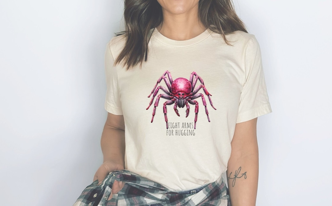 Spider Tshirt, Spider Shirt, Jumping Spider, Cute Spider, Spider Lover ...