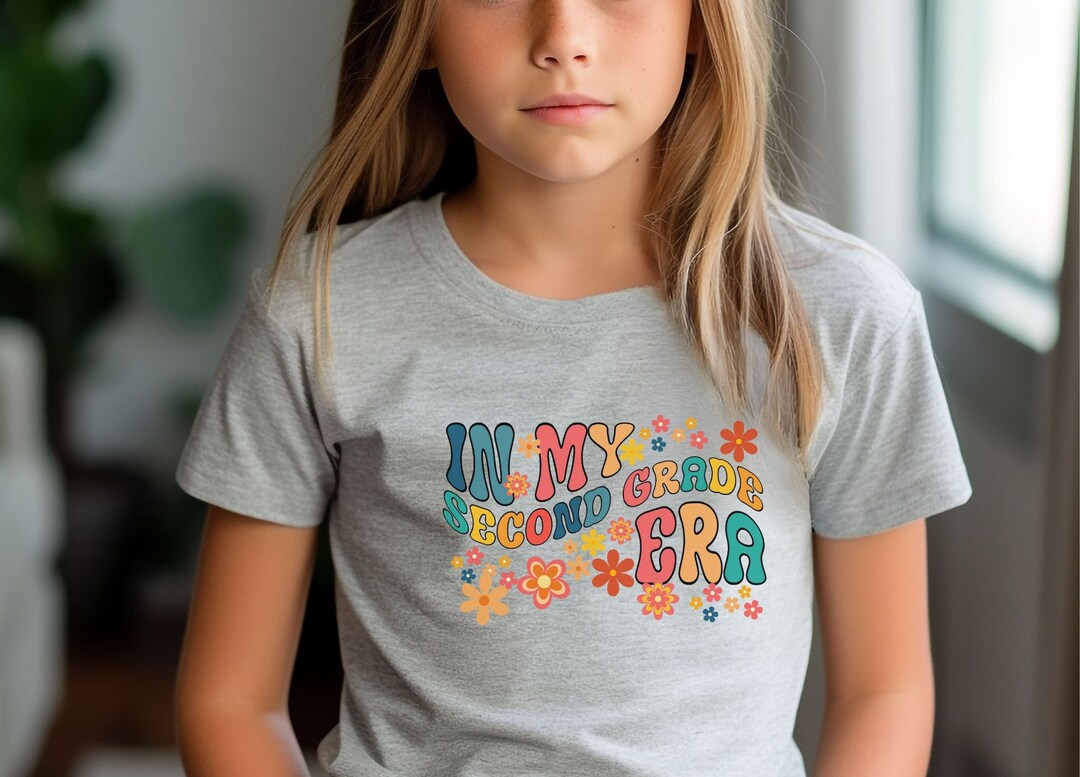 YOUTH in My Second Grade Era Tee, Back to School, 2nd Grade Era Tee ...