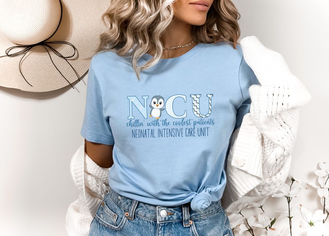 Winter NICU T-shirt, Nicu Christmas Shirt, Neonatal Icu Tee, Cute ...