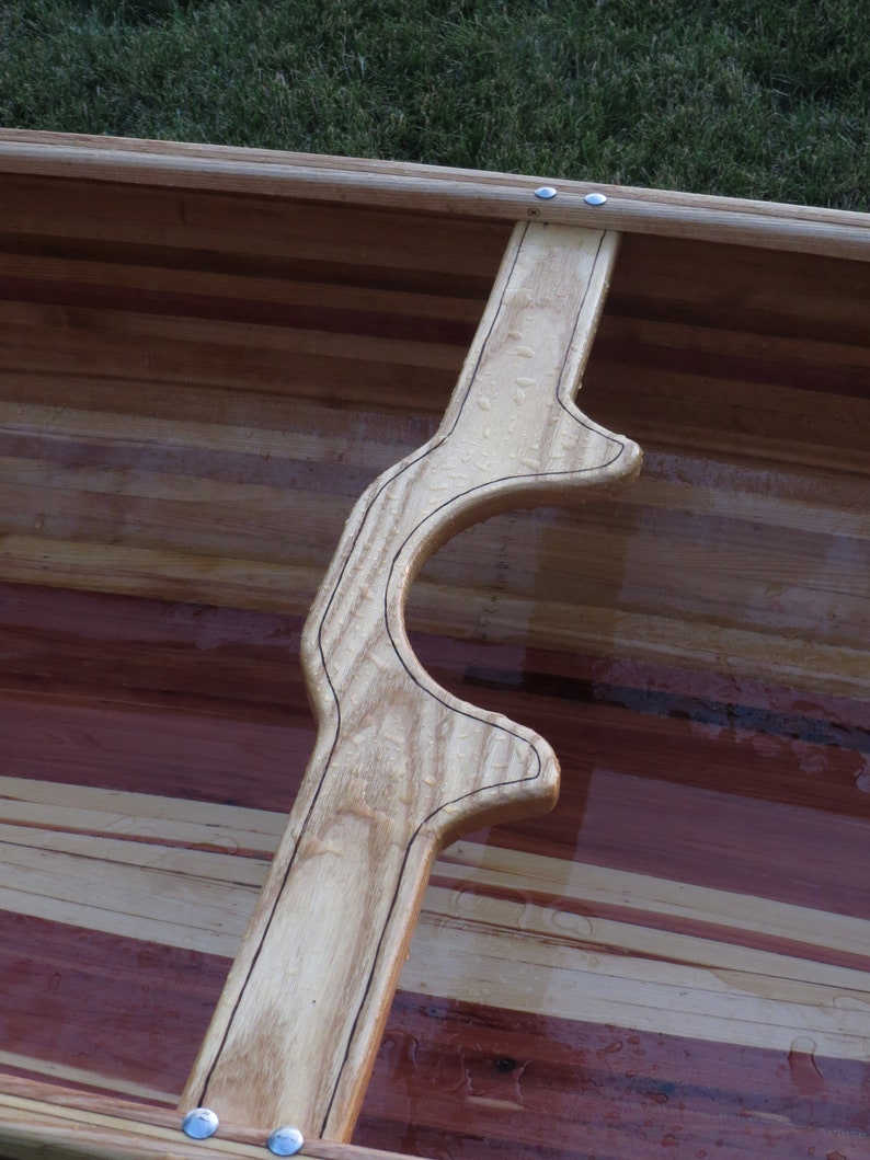 Handcrafted Cedar Strip Canoe - Etsy