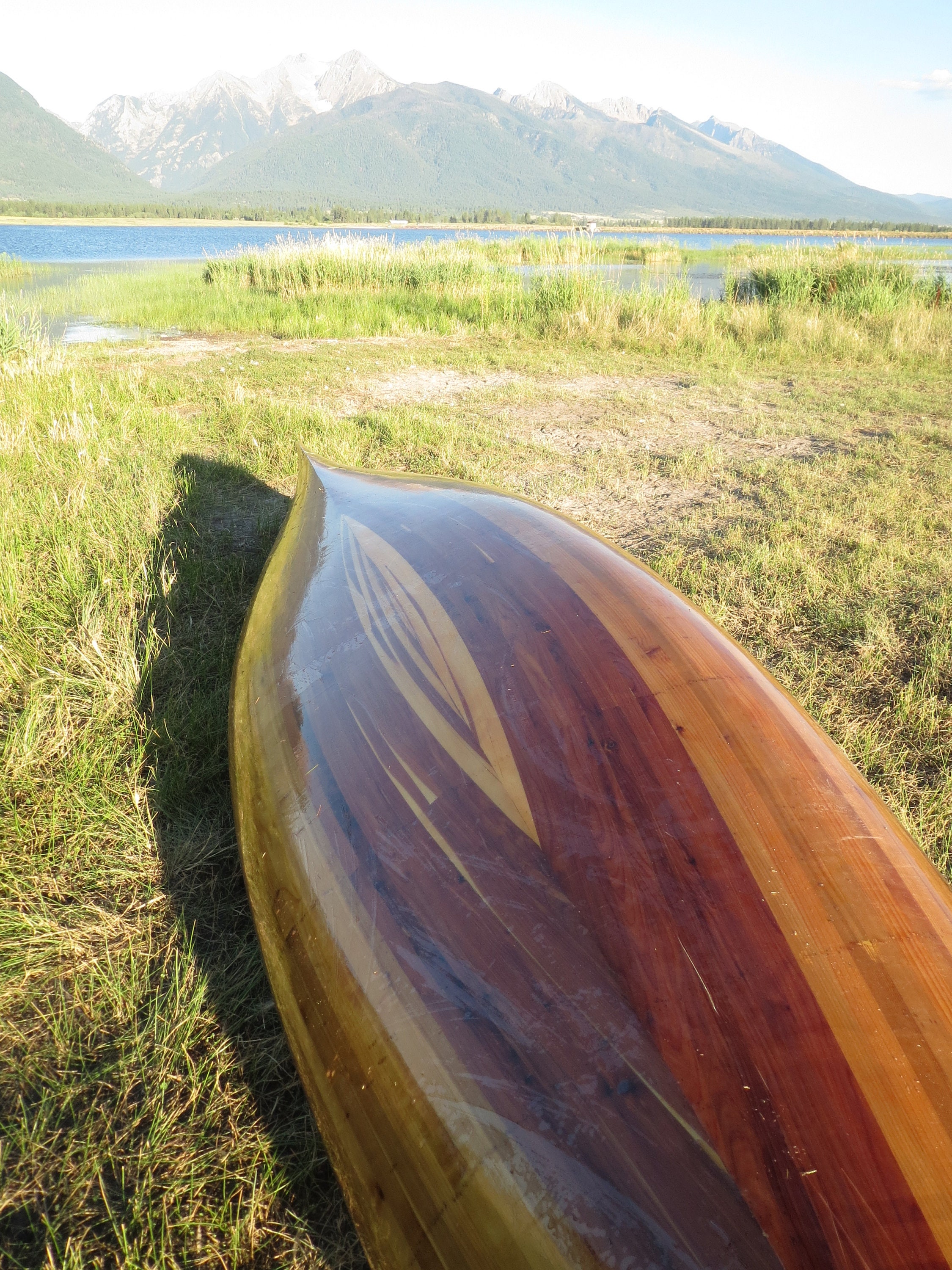 Handcrafted Cedar Strip Canoe - Etsy