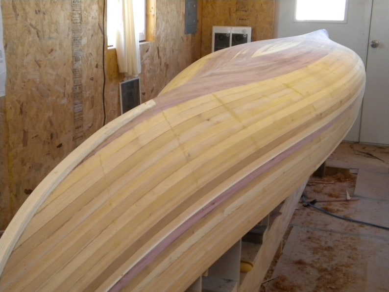 Handcrafted Cedar Strip Canoe - Etsy