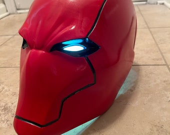 Red Hood Helmet 3d Printed - Etsy