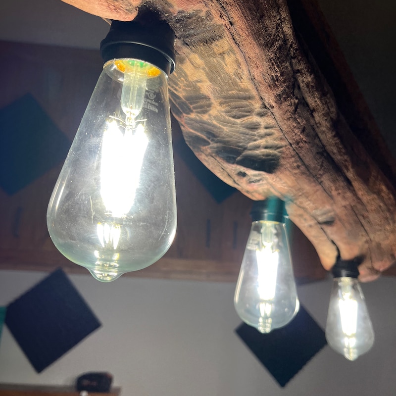 Live Edge Lighting - Etsy