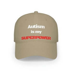 Autism is My Superpower Baseball Hat Autism Cap Aspergers Autism ...