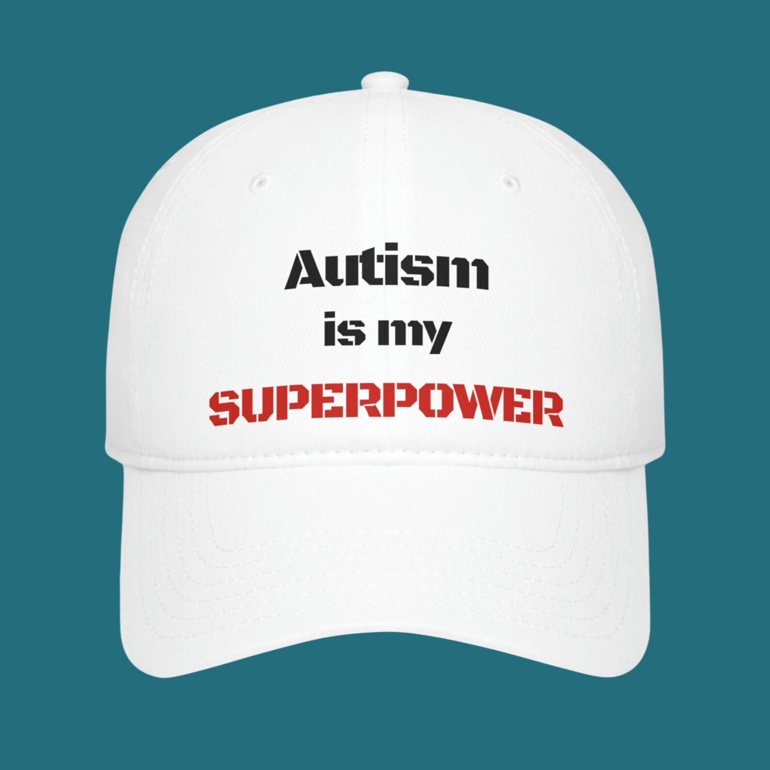 Autism is My Superpower Baseball Hat Autism Cap Aspergers Autism ...